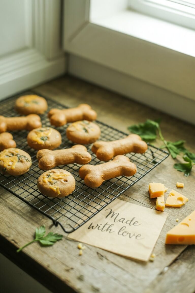 Cheesy Herb Baked Dog Treats: A Homemade Recipe Your Dog Will ...